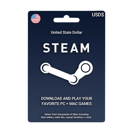 خرید Steam Wallet 14.8 USD Global - استیم والت گلوبال - فروشگاه گیمینگ کلاب